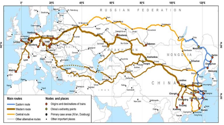 Connection Meets Disruption: The China-Europe Freight Train and the War ...
